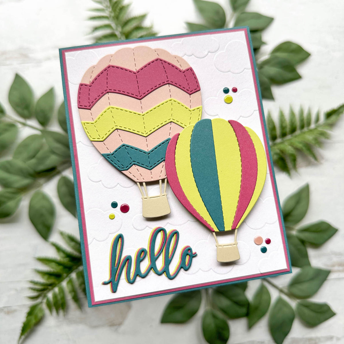 Hot Air Balloon Card– Wanderful Design